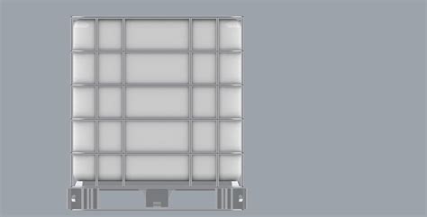Ibc Container Pm 3d Model 3d Printable Cgtrader