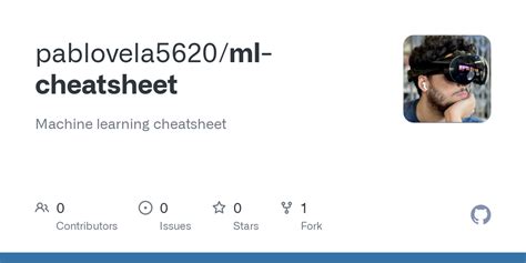 GitHub Pablovela5620 Ml Cheatsheet Machine Learning Cheatsheet