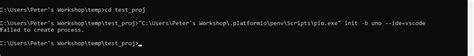 Why Is No Platformio Ini File Being Created By New Project Wizard