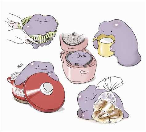 Ditto Pokemon Drawn By Kuranaga11 Danbooru