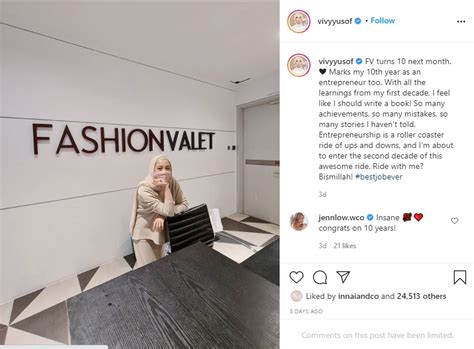 Vivy Yusof Plans To Publish Memoir About Her Entrepreneur Journey Fly Fm