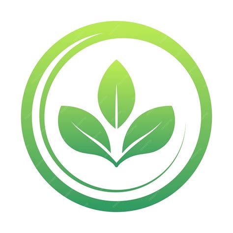 Premium Vector Eco Circle Logo 2