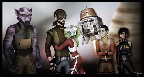 The Ghost Crew Star Wars Rebels By Aly En Art On Deviantart