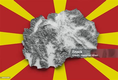 3d 북마케도니아 지도 흑백 음영 지도 북마케도니아 국기 배경 3d 그림 0명에 대한 스톡 사진 및 기타 이미지 0명 3차원 형태 검은색 Istock