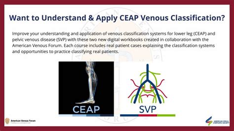Want To Understand And Apply Ceap Venous Classification Check Out These
