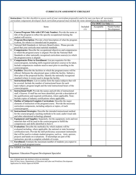 √ Free Printable It Assessment Checklist Template Checklist Templates