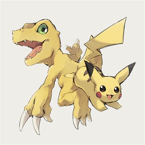 Agumon Vs Pikachu
