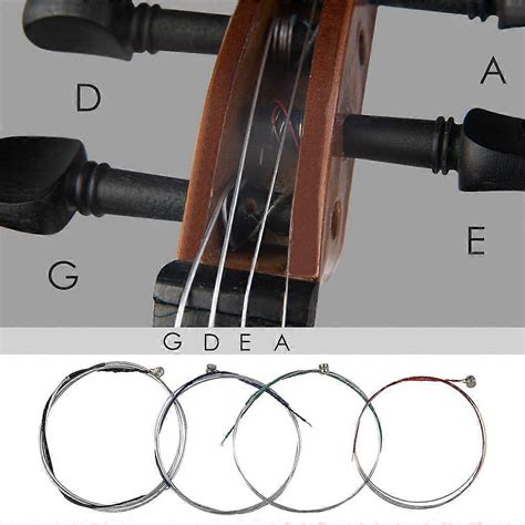 Full Set Violin Strings Size 44 34 Violin Strings Durable Replacement