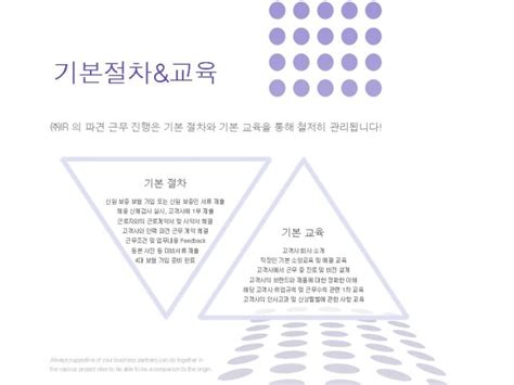 아웃소싱 Hr 파견6 파워포인트 디자인제안서 회사소개서 기획서 브로슈어 상품소개서 디자인 샘플 양식 다운로드
