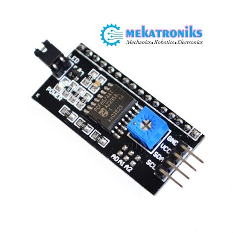 IIC I C Pin Serial Interface LCD Display Adapter Module Mekatroniks