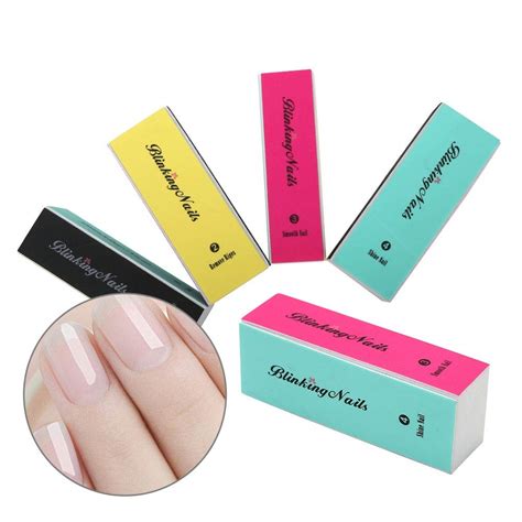 Buy Nail Buffer Nail Buffer Block Nail Files And Buffers 4 Way Nail Buffer And Shine Kit 4