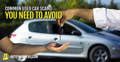 Online Car Conundrums How To Avoid Used Car Scams