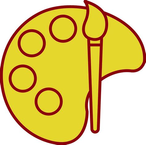 Art Line Two Color Icon 42778297 Vector Art At Vecteezy