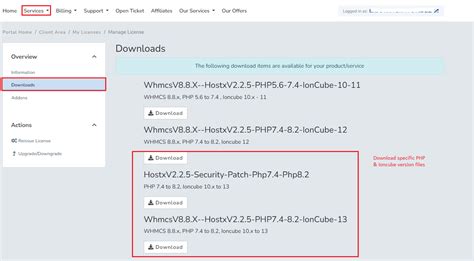 How To Update The Security Patch For Hostx Knowledgebase Whmcs Global Services