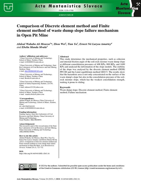 comparison of discrete element method pdf strength of materials