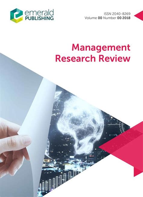 Volume 42 Issue 8 Management Research Review Emerald Publishing