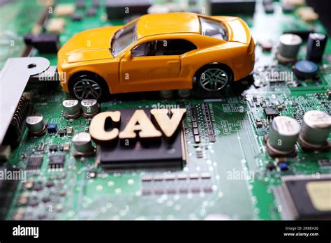 A Photograph That Expresses The Image Of A Connected Autonomous Vehicle