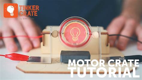 How To Make An Electric Motor Tinker Crate Project Instructions Youtube