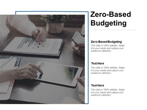 Zero Based Budgeting Ppt PowerPoint Presentation Pictures Ideas Cpb