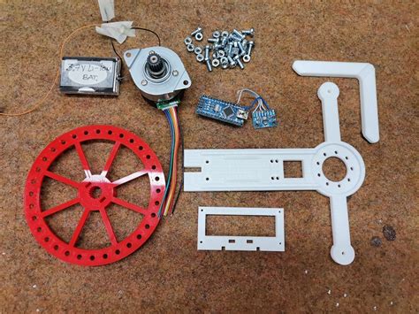 diy aduino one axis self balancing device