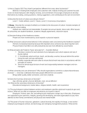 Chapter Management Employee Misbehavior Sexual Harassment Cyberslacking Sabotage