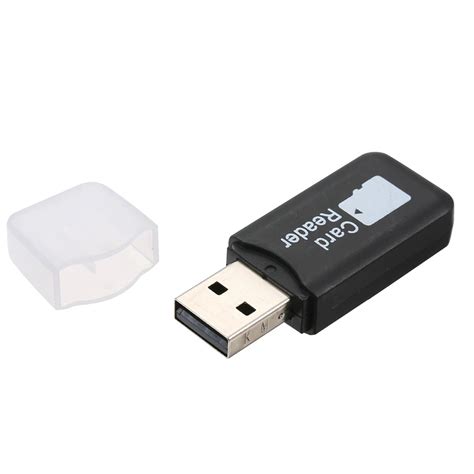 Mini Portable TF Card Reader USB USB Card Readers TF Card Reader USB With USB Cover
