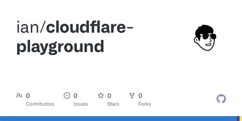 github ian cloudflare playground