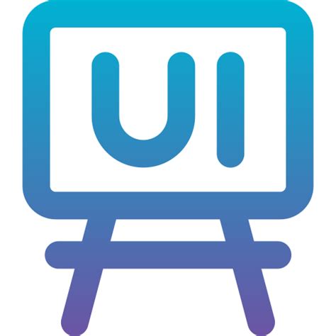 User Interface Generic Gradient Icon