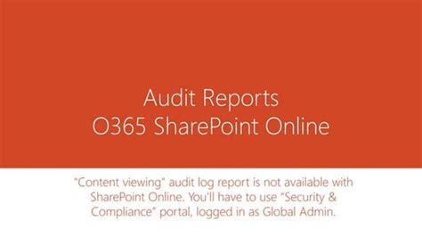 Microsoft 365 Audit Log Reports M365 Learning Document Docx Operating Systems Computer
