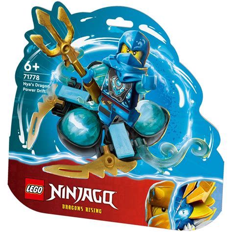 LEGO Ninjago Nya S Dragon Power Spinjitzu Drift Building Set Ages