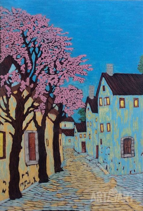 Тихая улочка Графика Martin Ashkhatoev