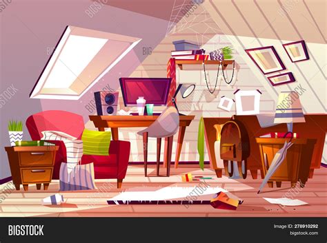 Messy Bedroom Cartoon Images