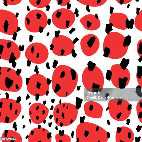 서예 브러시 스트로크와 점으로 벡터 원활한 패턴 손으로 그린 줄무늬와 대시 0명에 대한 스톡 벡터 아트 및 기타 이미지 0명