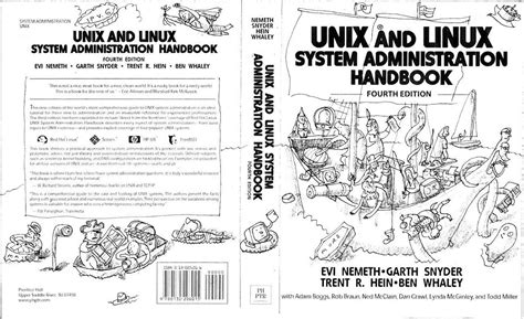 Book Unix And Linux System Administration Handbook On Behance