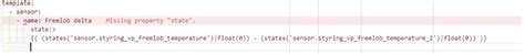 Code Not Working For Template Sensor Configuration Home Assistant