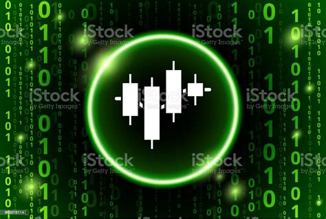 input and output chart binary code vector pattern background stock illustration download image
