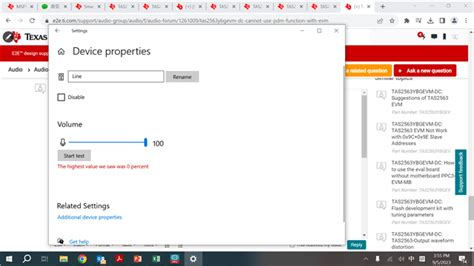 Tas2563ybgevm Dc Cannot Use Pdm Function With Evm Audio Forum Audio Ti E2e Support Forums