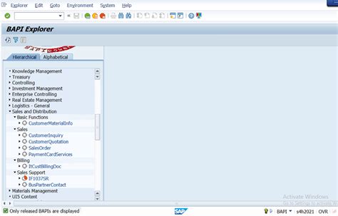 Creating A Customer Inquiry Using Bapi In Sap
