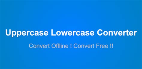 Uppercase Lowercase Converter