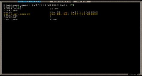 Part Of Speech Base Type Should Be Int16 T · Issue 321 · Dfhack Df Structures · Github