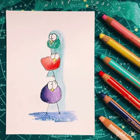 نقاشی آبرنگی با مداد سه کاره وودی استابیلو Stabilo 3 In 1 Woody Youtube