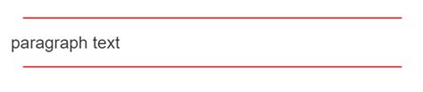 Css Issue On Adding Horizontal Line Before And After Paragraph