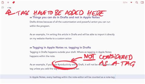 Drafts Vs Apple Notes Detailed Comparison For Note Taking Nerds