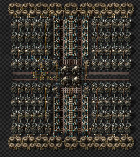 Finally Worked Out My First Nuclear Power Design R Factorio