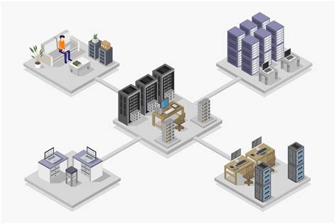 Communication Network Infrastructure Vector Art Icons And Graphics For Free Download