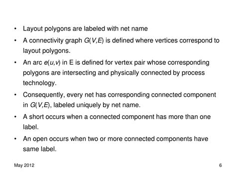 Ppt Connectivity Verification In Vlsi Layout Powerpoint Presentation Id 5931262