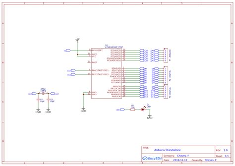 arduino stand alone oshwlab
