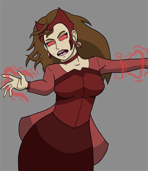 Marvel Design 1 Scarlet Witch By Skeet Daddy On Newgrounds