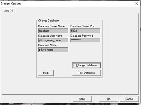 Password Authentication Failed For User P3usbusersowners