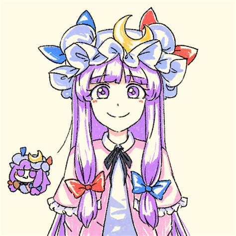 Patchouli Knowledge Touhou Drawn By Numenoko Danbooru